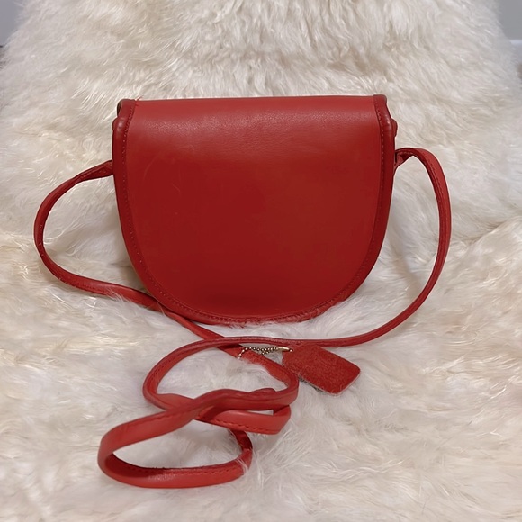 Coach | Bags | Vintage Coach Mini Crossbody Bag Red Nyc | Poshmark